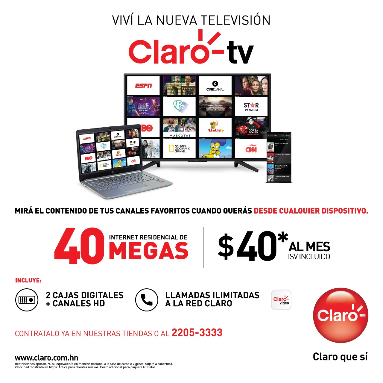 Claro presenta el nuevo servicio: Televisión en todos lados - El Pulso